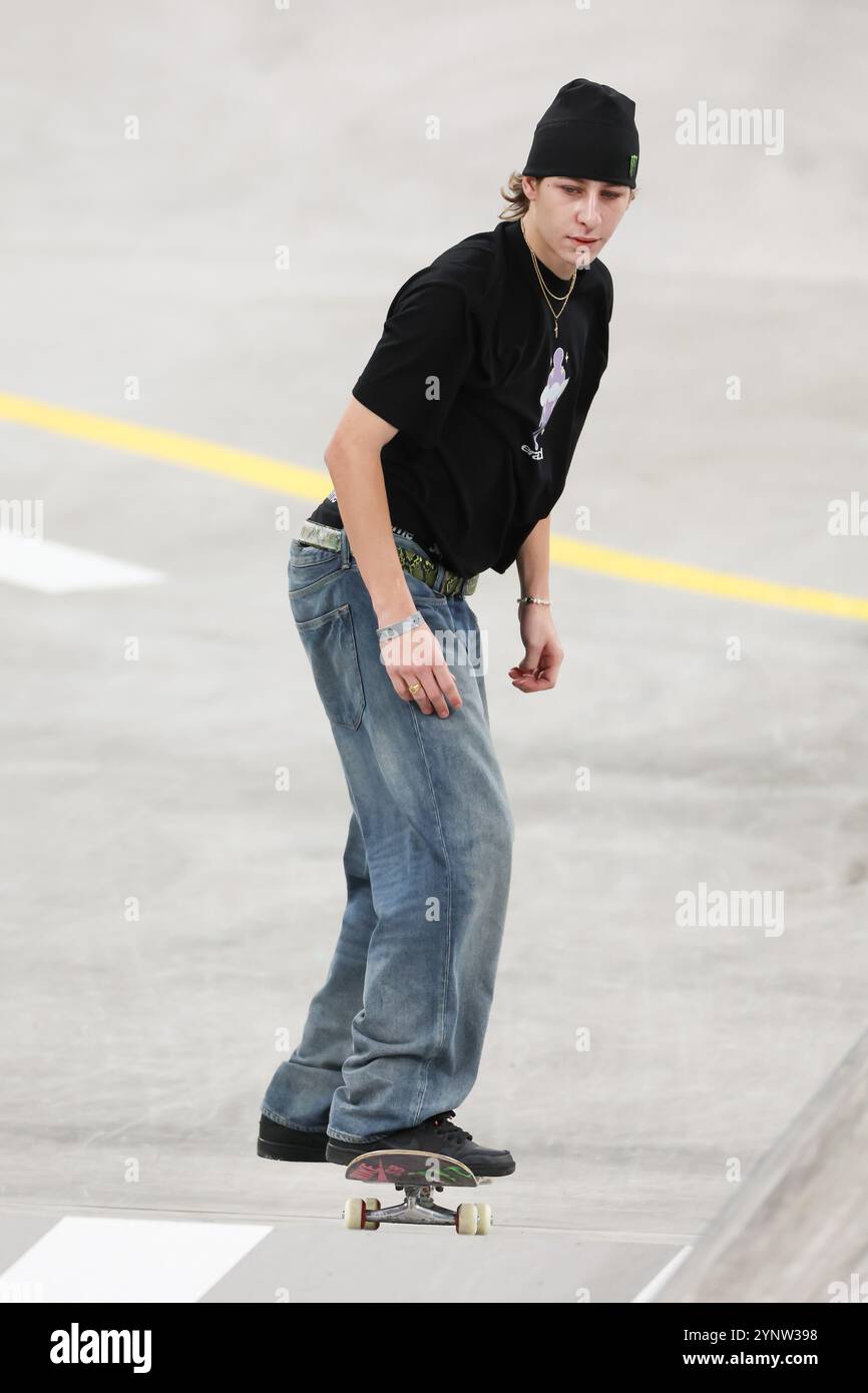 Tokyo, Japan. 23rd Nov, 2024. Filipe Mota (BRA) Skateboarding : 2024 ...
