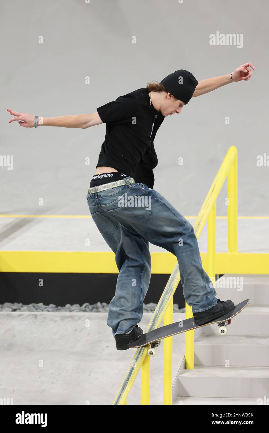 Tokyo, Japan. 23rd Nov, 2024. Filipe Mota (BRA) Skateboarding : 2024 ...