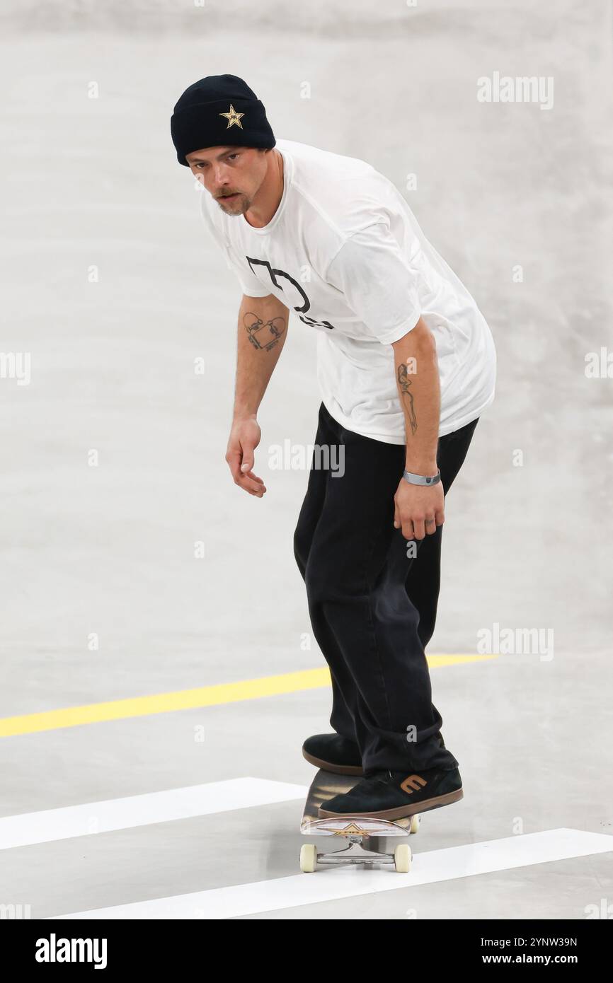 Tokyo, Japan. 23rd Nov, 2024. Chris Joslin (USA) Skateboarding : 2024 ...