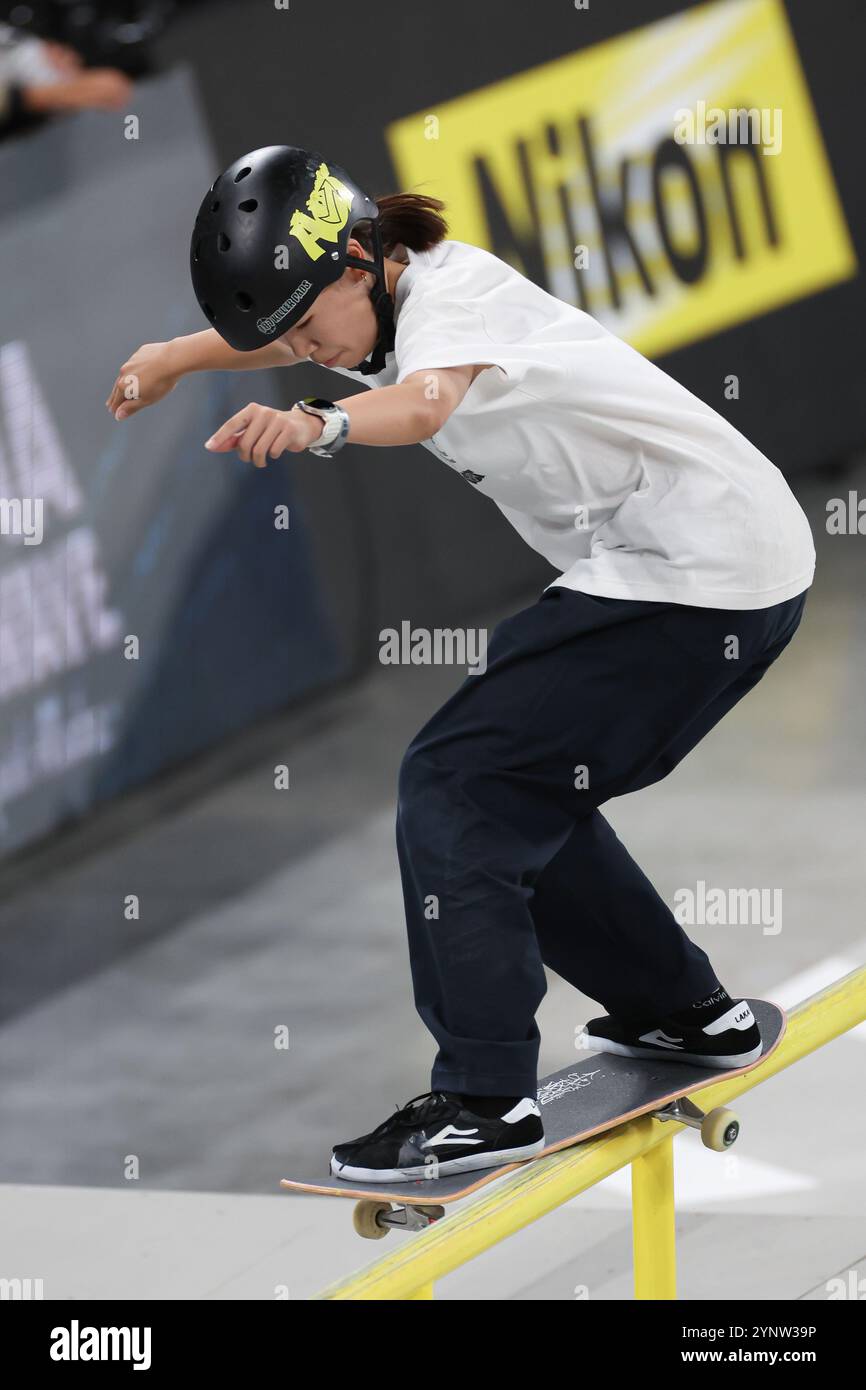 Tokyo, Japan. 23rd Nov, 2024. Coco Yoshizawa (JPN) Skateboarding : 2024 ...