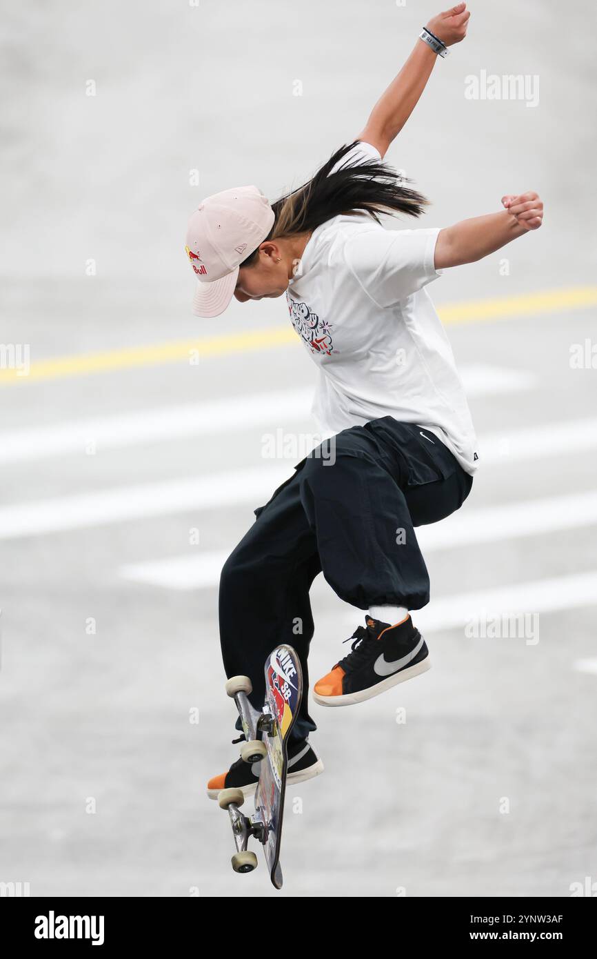 Tokyo, Japan. 23rd Nov, 2024. Yumeka Oda (JPN) Skateboarding : 2024 SLS ...