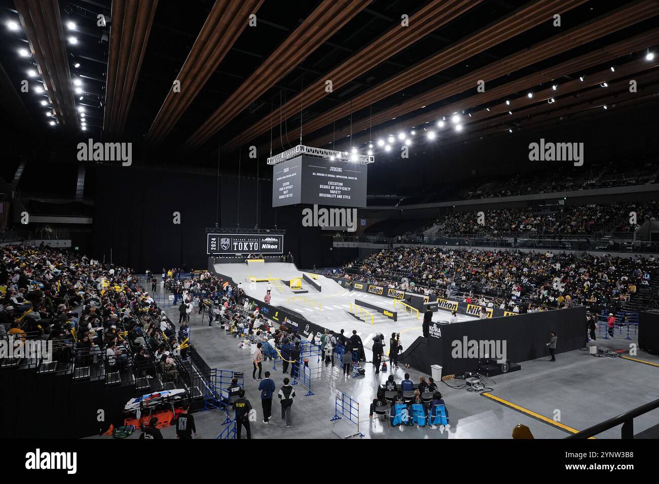 Tokyo, Japan. 23rd Nov, 2024. General view Skateboarding : 2024 SLS CHAMPIONSHIP TOUR - TOKYO at ...