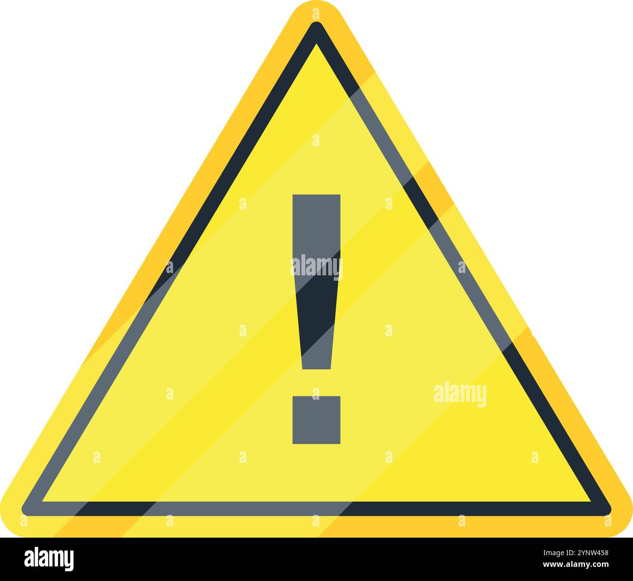 Exclamation point in yellow Stock Vector Images - Alamy