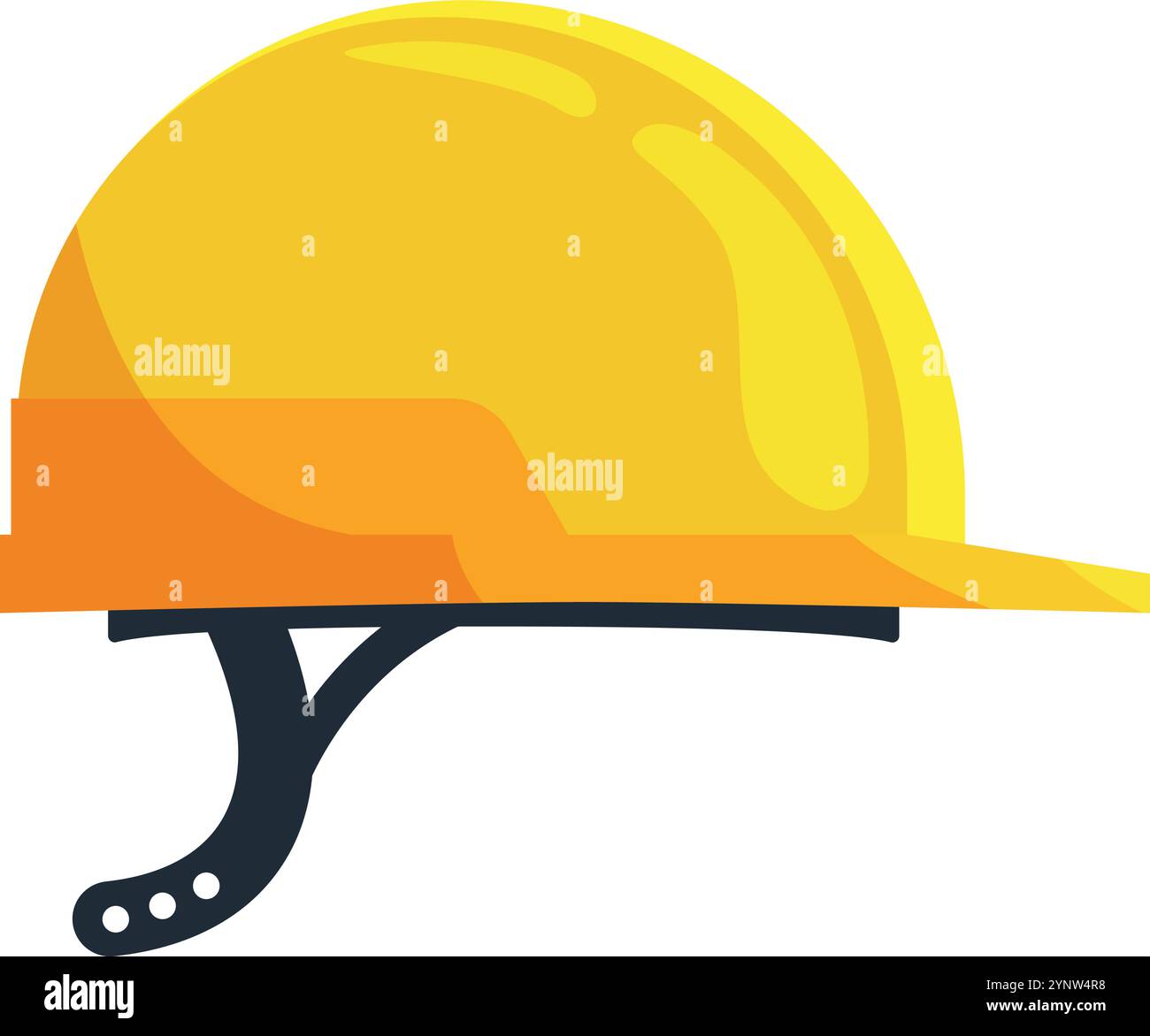 Black employee hard hat Stock Vector Images - Alamy