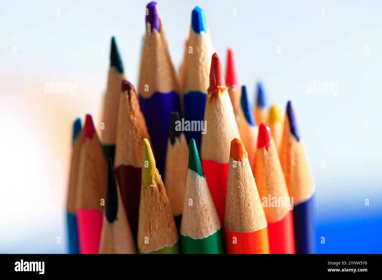 Color pencil, close-up Stock Photo - Alamy