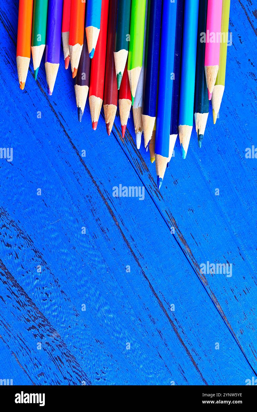 Color pencil, close-up Stock Photo - Alamy