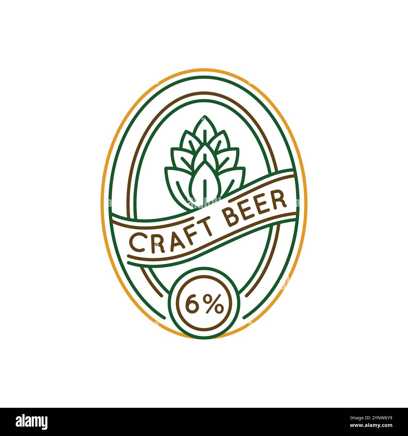 Crafted logo hi-res stock photography and images - Alamy