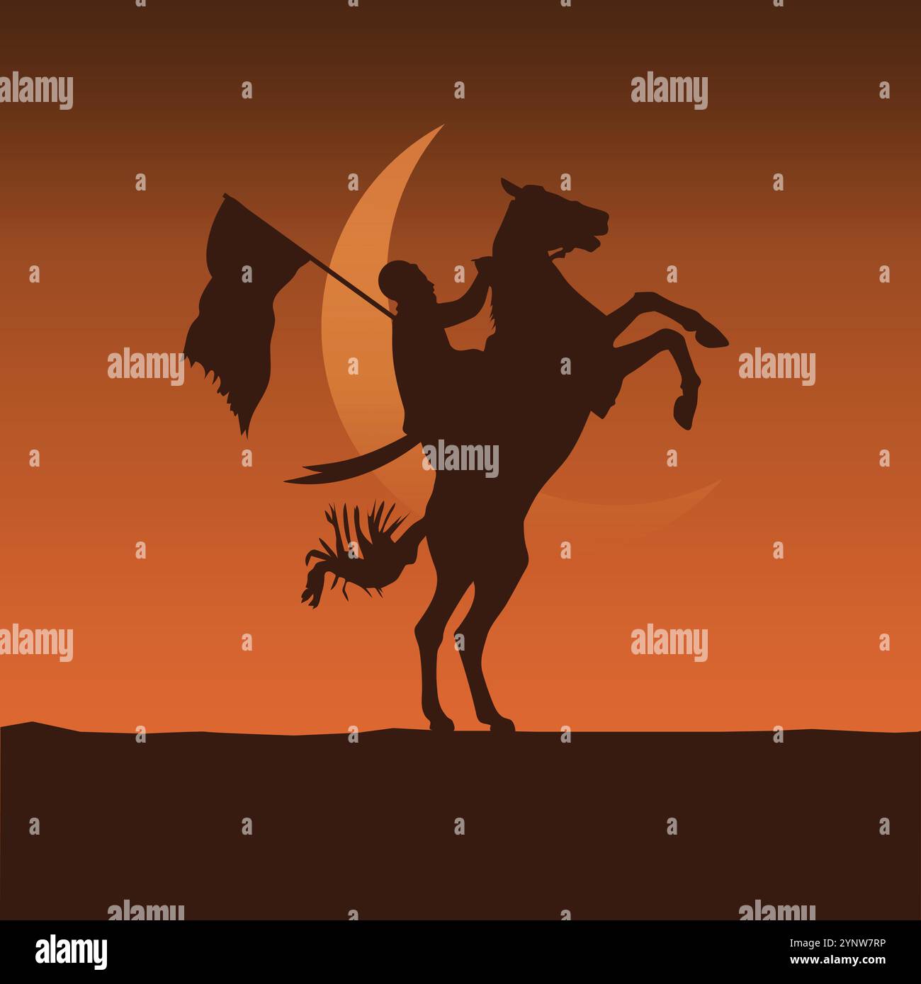 Muslim warriors Stock Vector Images - Alamy