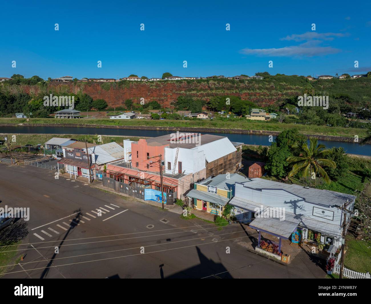 Main Street, Hanapepe, Town, Kauai, Hawaii Stock Photo - Alamy