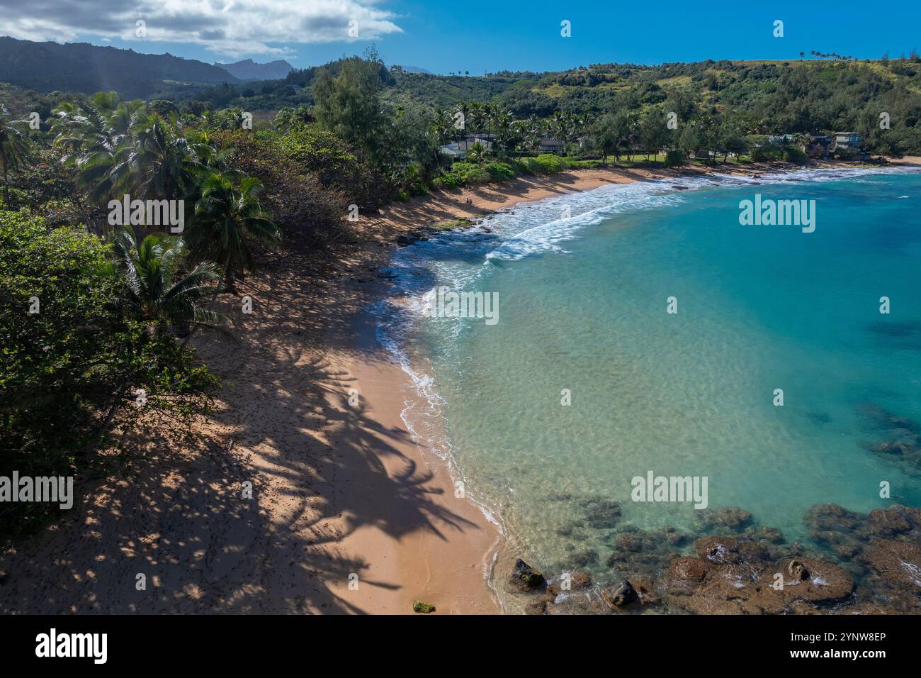 Moloa'a Bay, Kauai, Hawaii Stock Photo - Alamy
