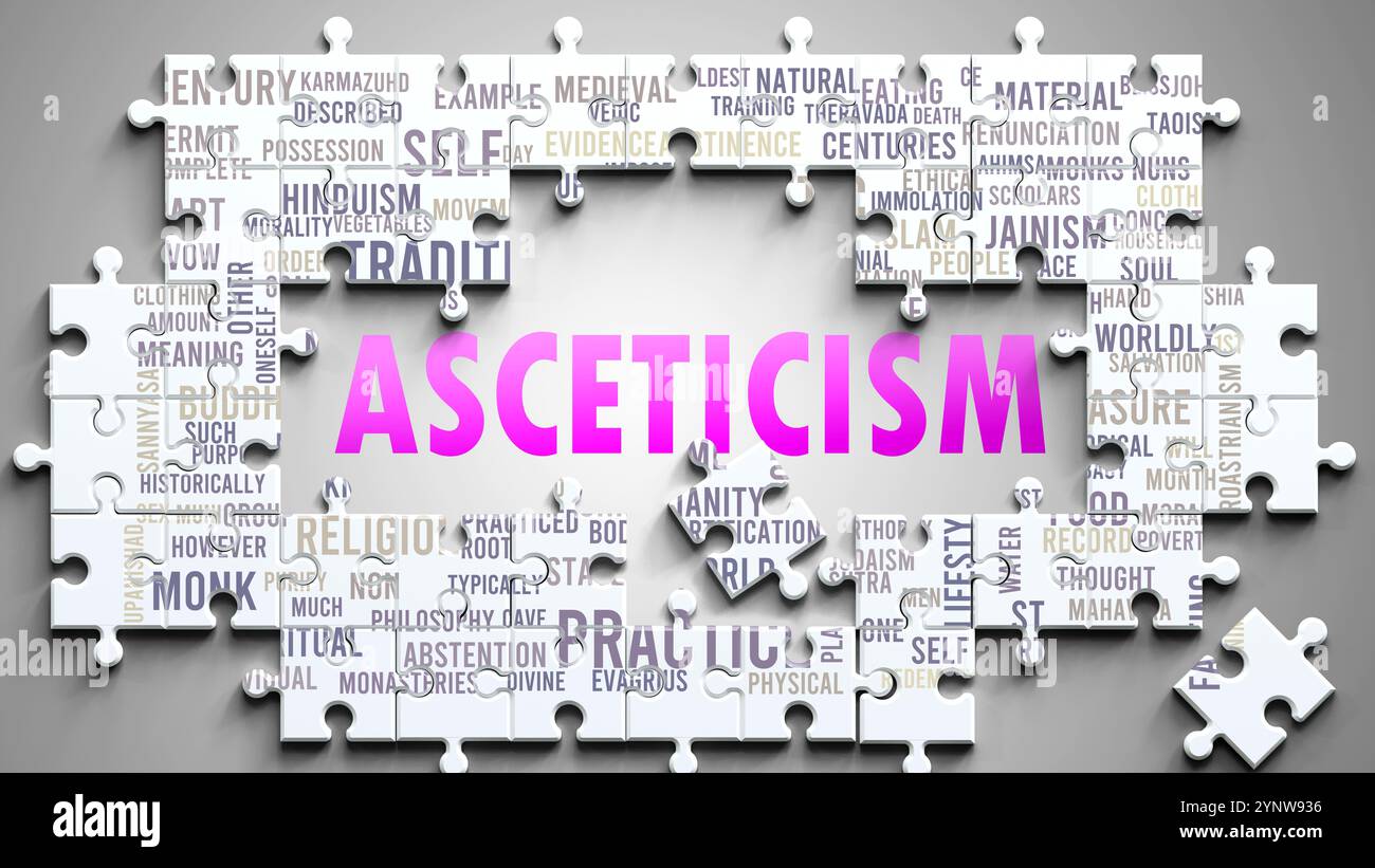 Asceticism as a complex subject hi-res stock photography and images - Alamy