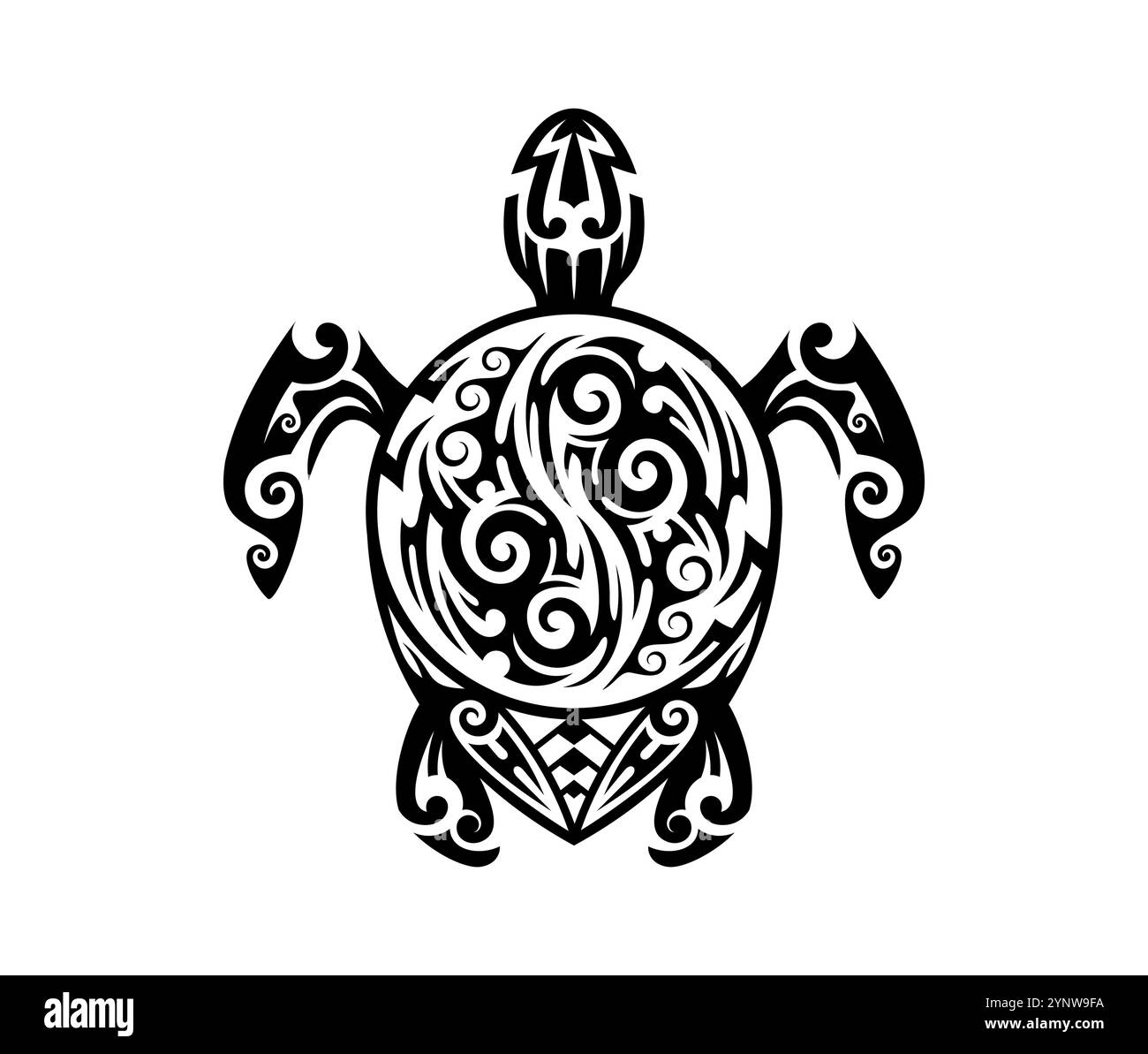 Maori patterns Black and White Stock Photos & Images - Alamy