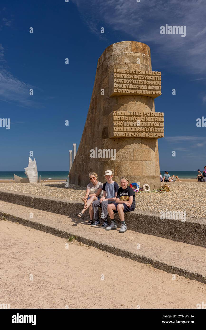 Omaha Beach, Normandy, France, D Day Landings, Overlord Stock Photo - Alamy
