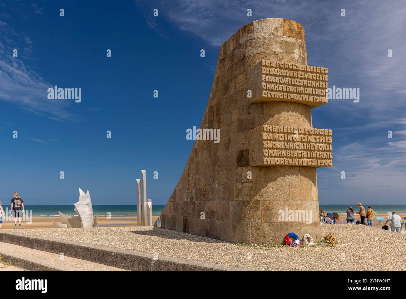 Omaha Beach, Normandy, France, D Day Landings, Overlord Stock Photo - Alamy