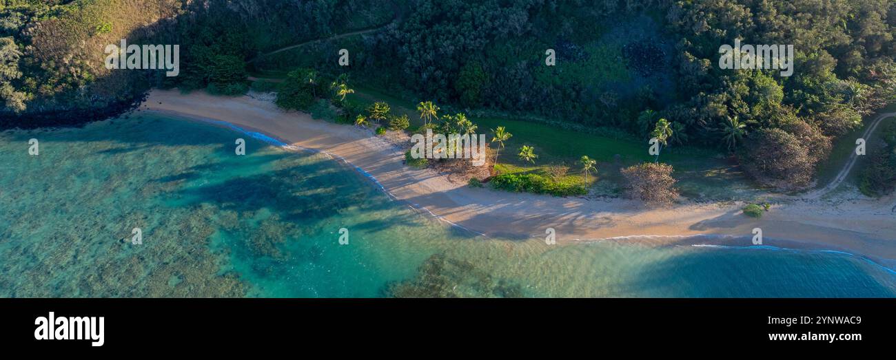 a Beach, Koolau Ranch, Zuckerberg Estate, Kauai, Hawaii Stock Photo - Alamy