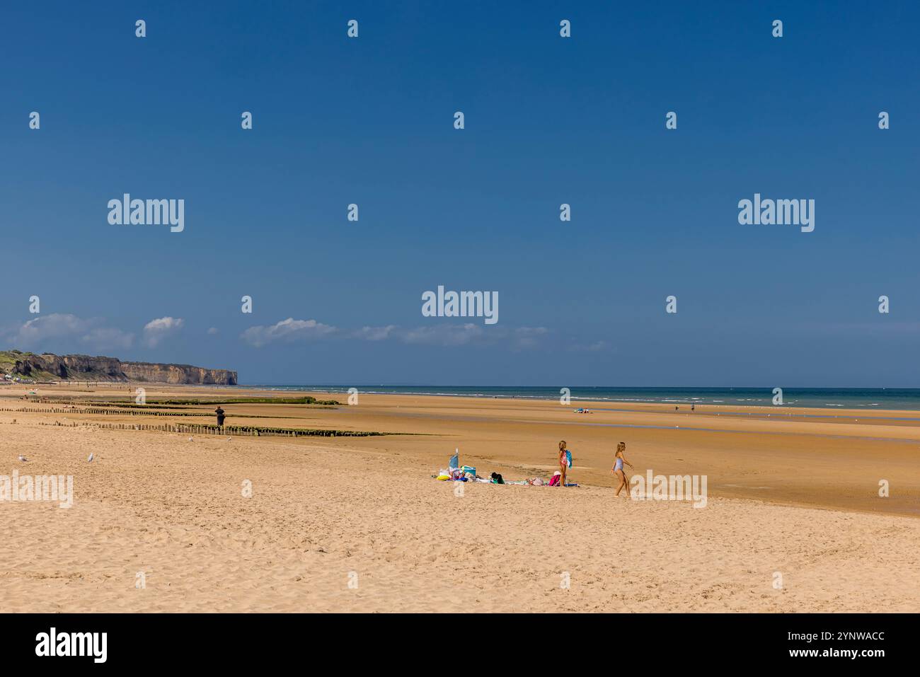 Omaha Beach, Normandy, France, D Day Landings, Overlord Stock Photo - Alamy