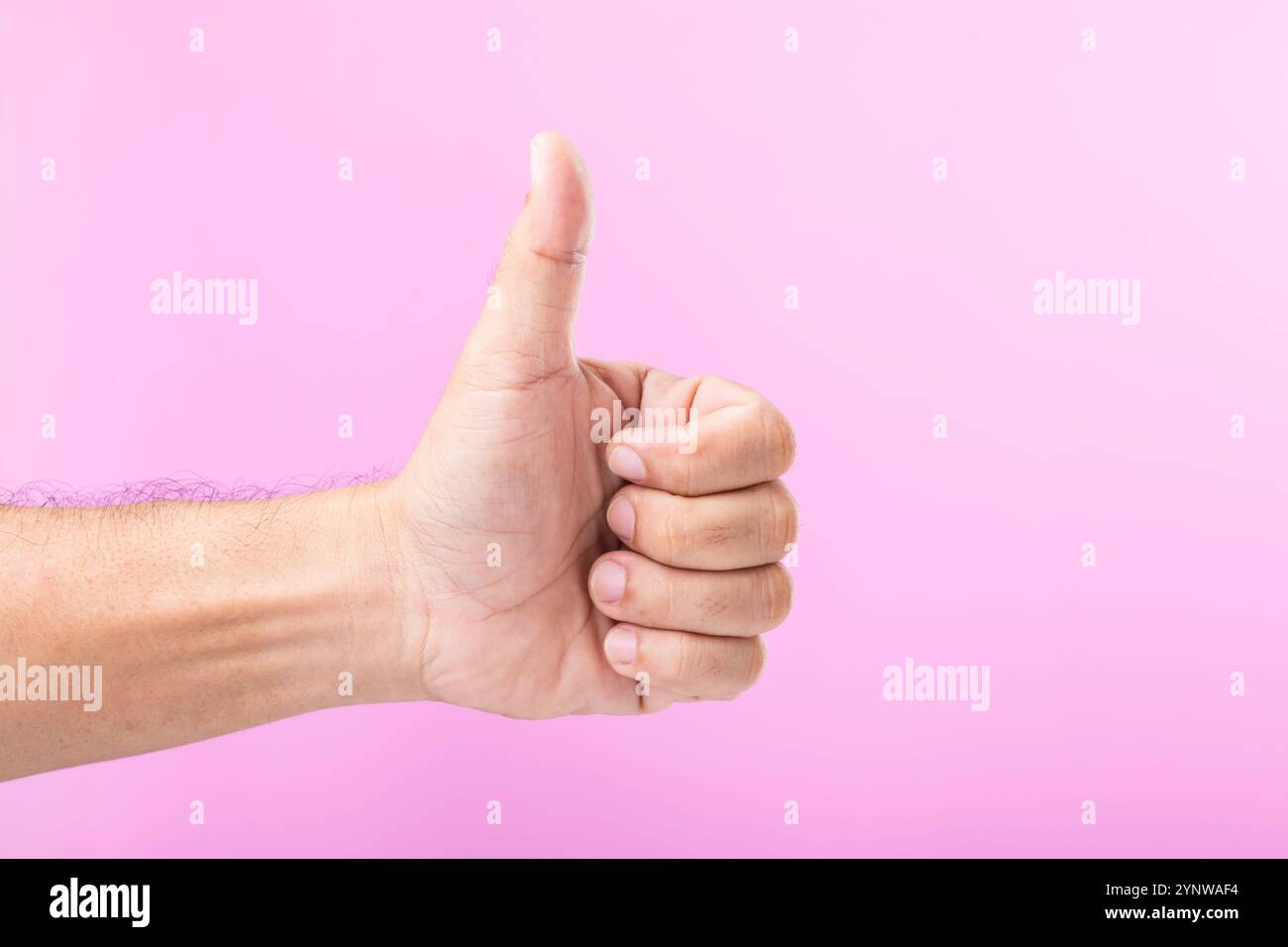 Hand displays various gestures, including a fist, open palm, and raised ...