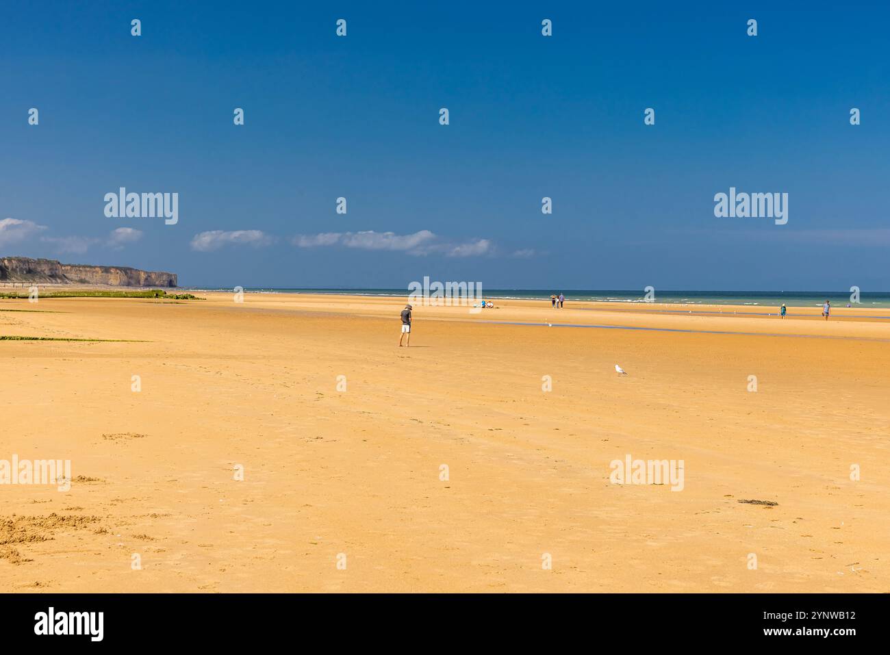 Omaha Beach, Normandy, France, D Day Landings, Overlord Stock Photo - Alamy