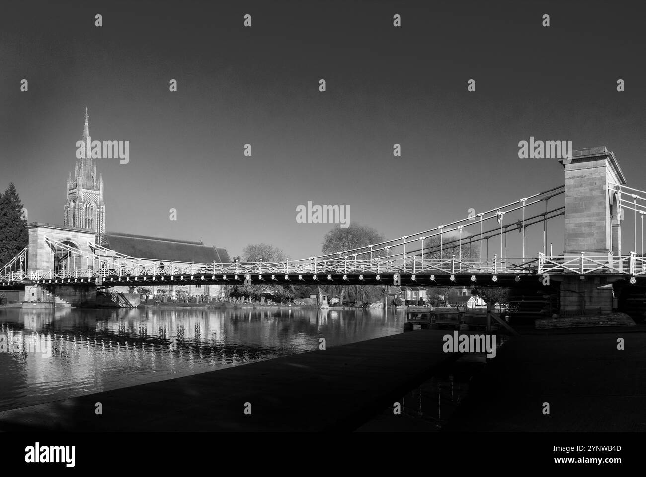 Marlow buckinghamshire historic Black and White Stock Photos & Images ...