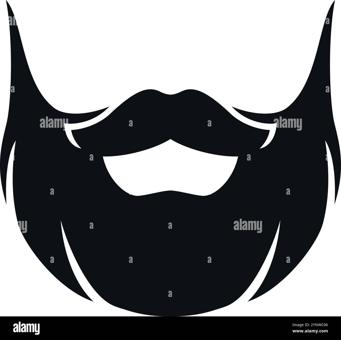 Fashion for beard Black and White Stock Photos & Images - Alamy