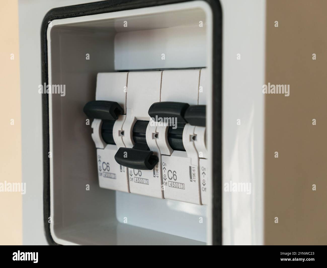 Hand circuit breaker hi-res stock photography and images - Alamy