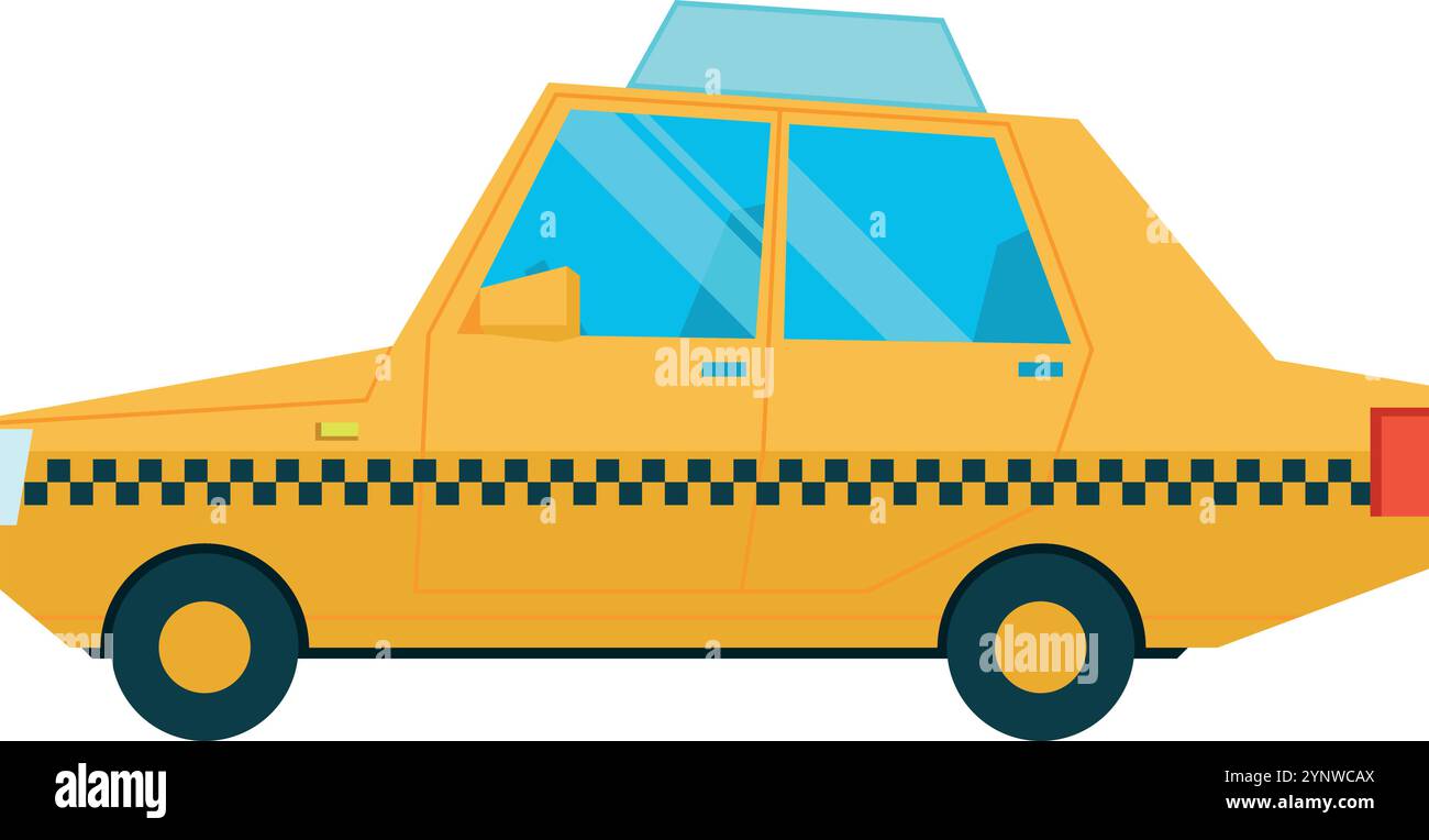 Black taxi car roof icon Stock Vector Images - Alamy