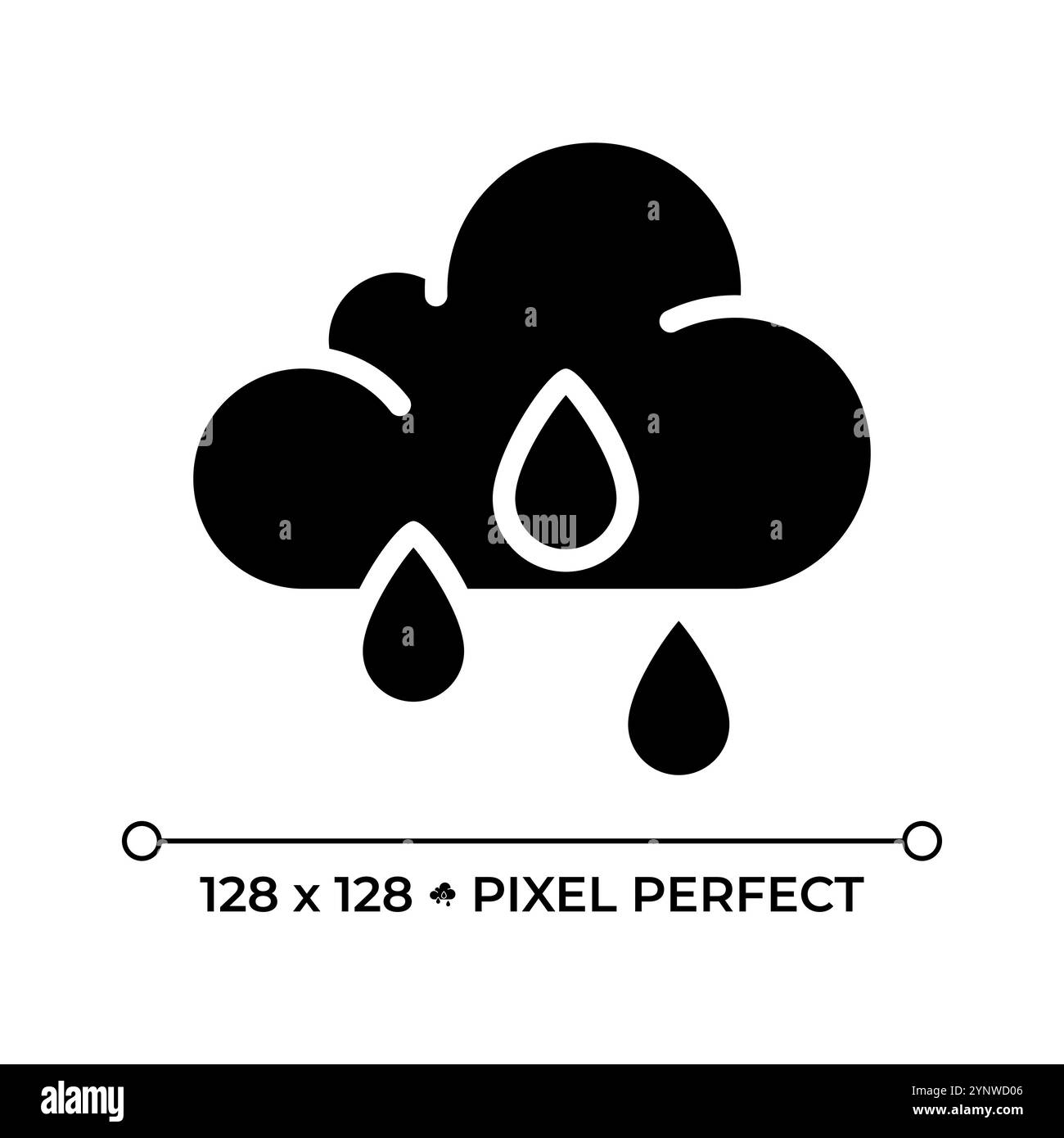 Heavy rain all day Cut Out Stock Images & Pictures - Alamy