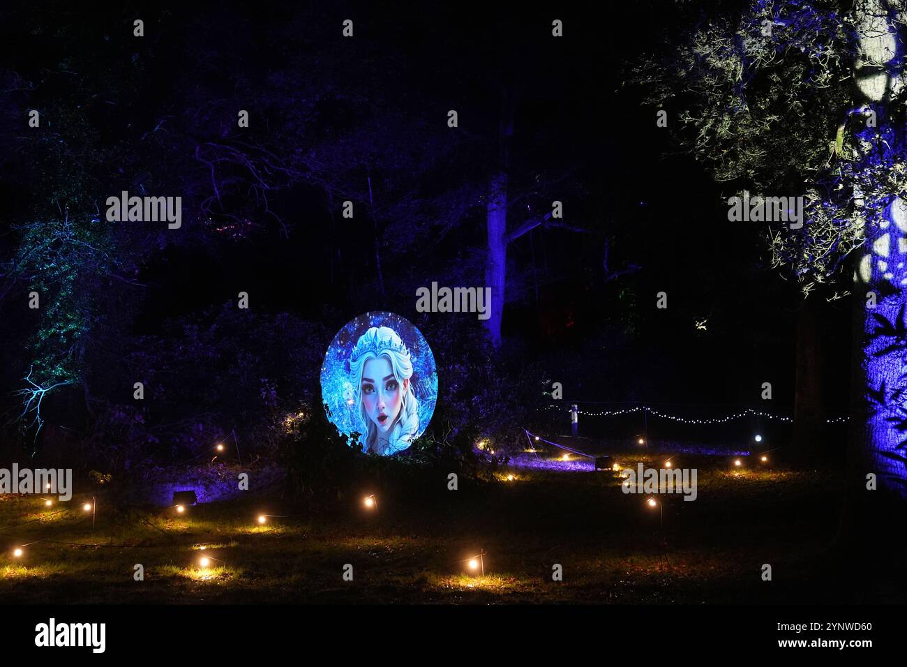 The luminate winter light trail hi-res stock photography and images - Alamy