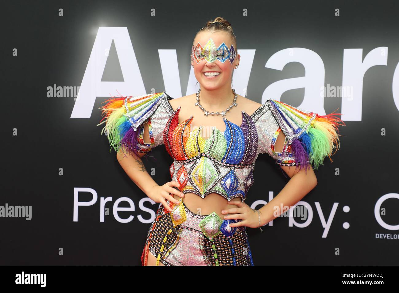 Sydney, Australia. 27th November 2024. JoJo Siwa - American singer and ...