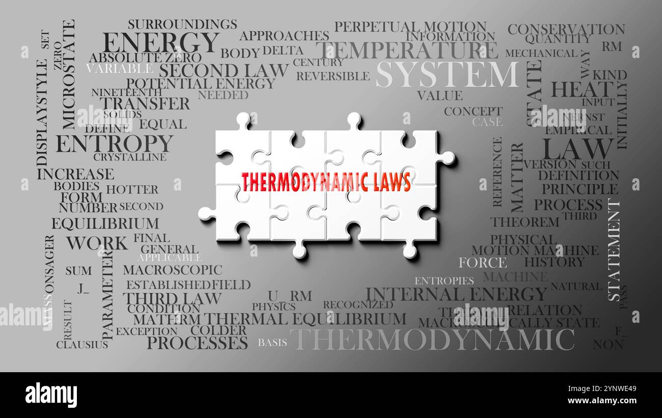 Thermodynamic Laws as a complex subject, related to important topics ...