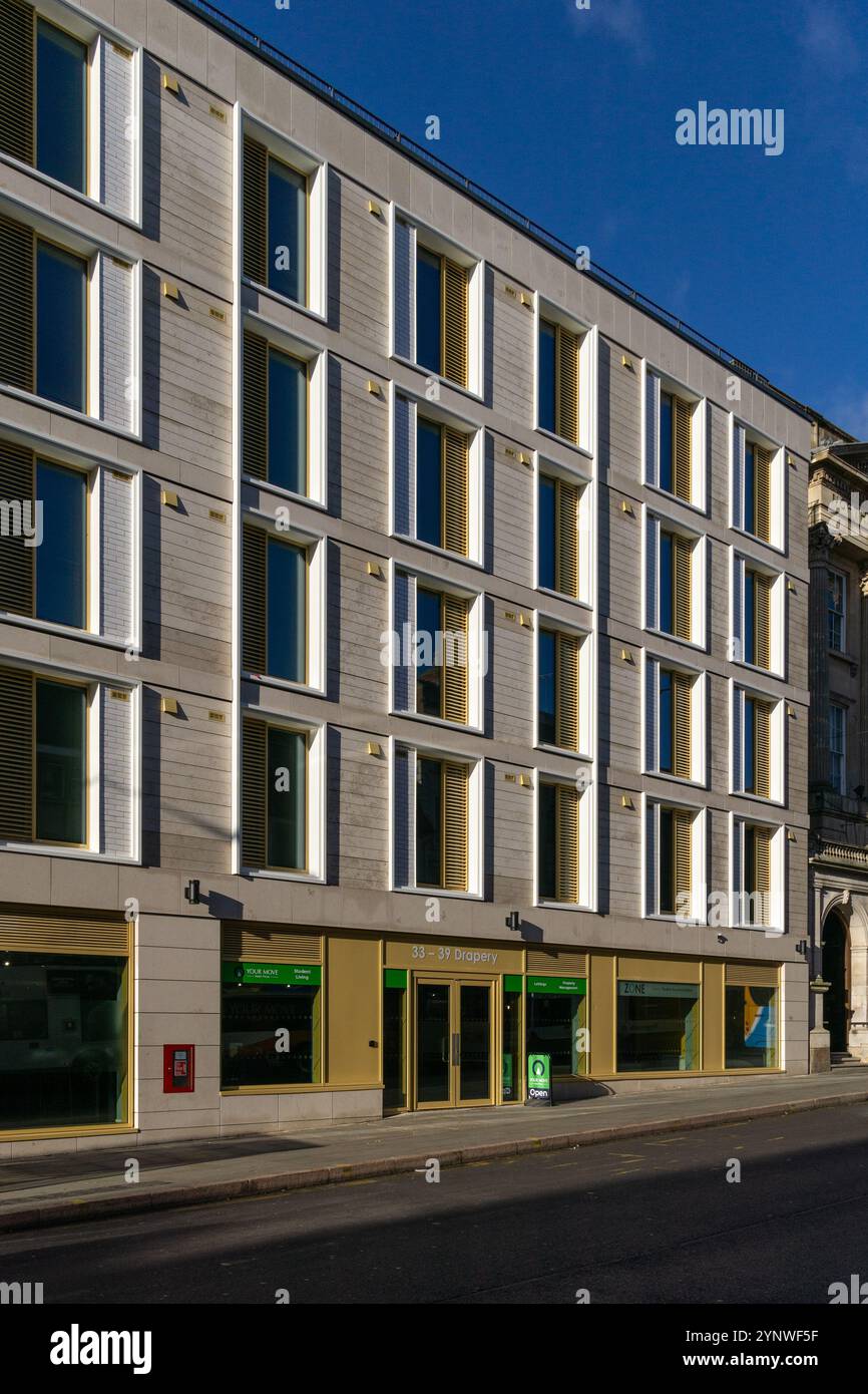 Modern student accommodation opened in 2024 on the site of the former ...