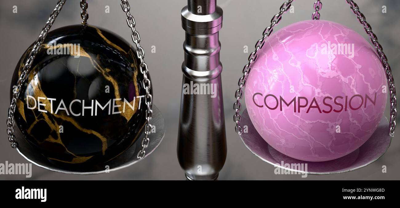 Detachment or Compassion - weighing two choices, available options ...