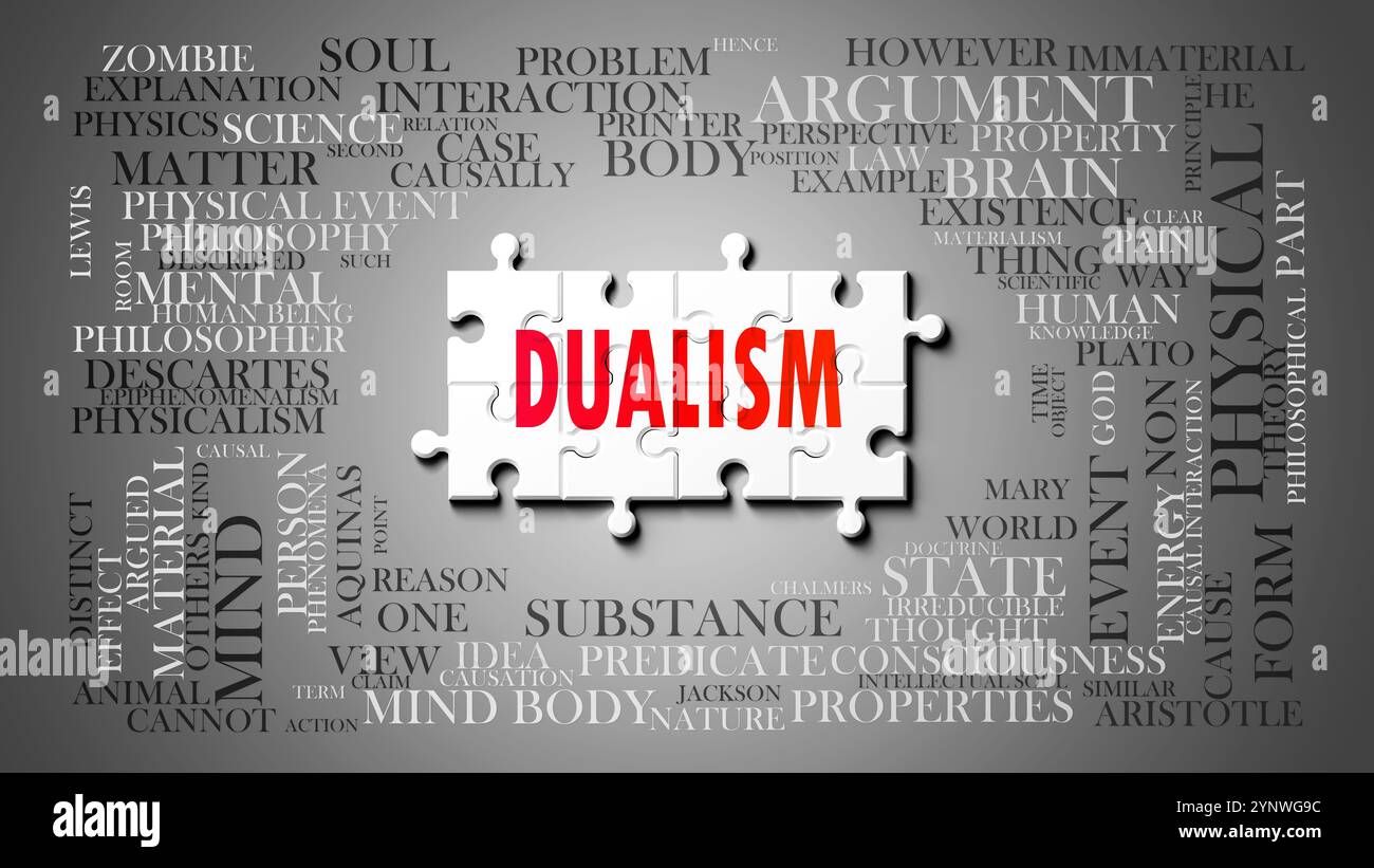 Dualism as a complex subject hi-res stock photography and images - Alamy