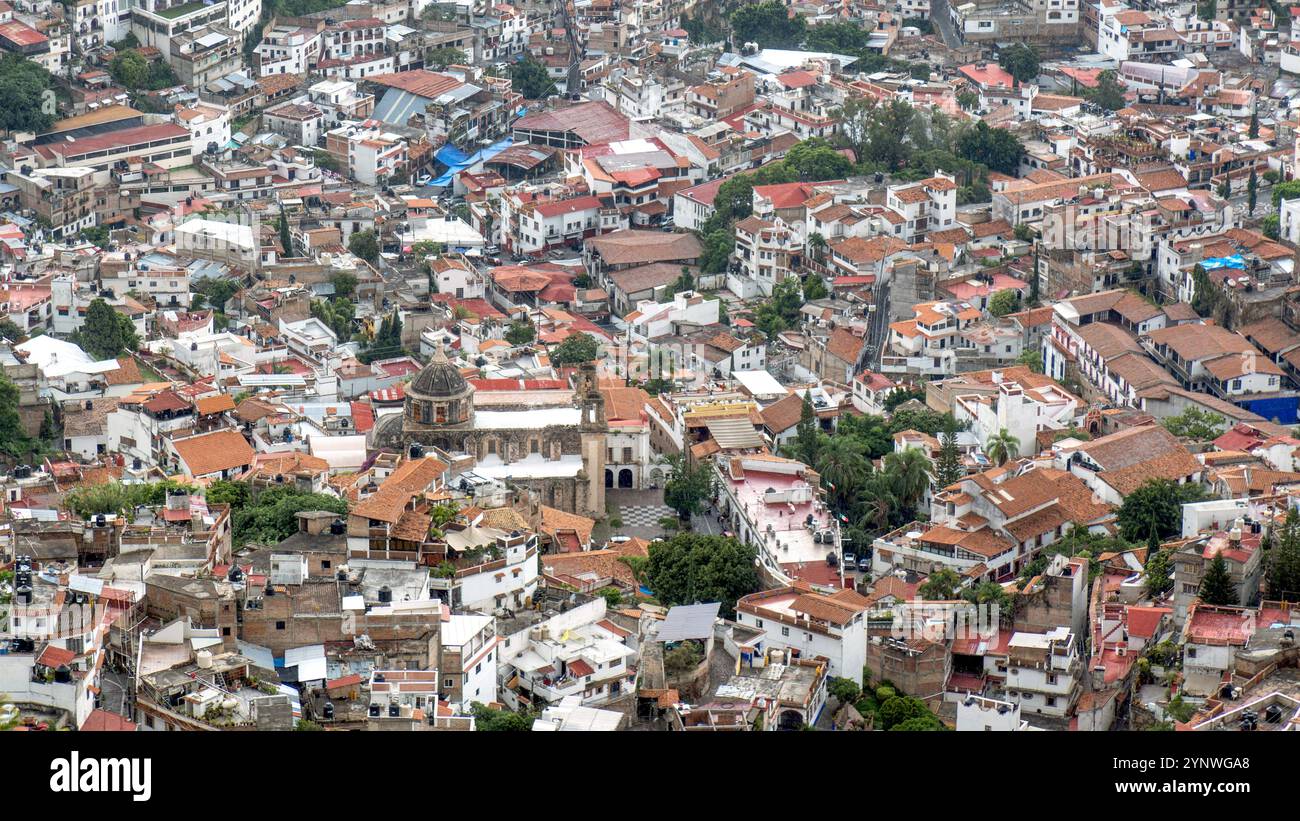 Overlooking the picturesque town of Taxco de Alarcon in Mexico, the ...