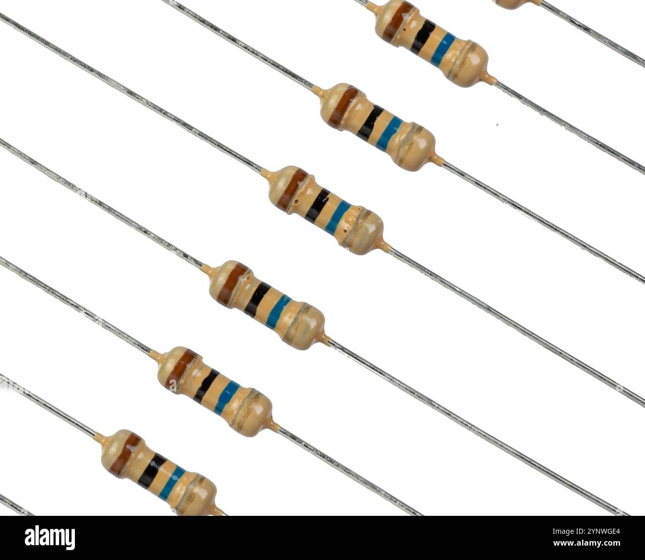 Resistors components electrical circuits hi-res stock photography and ...