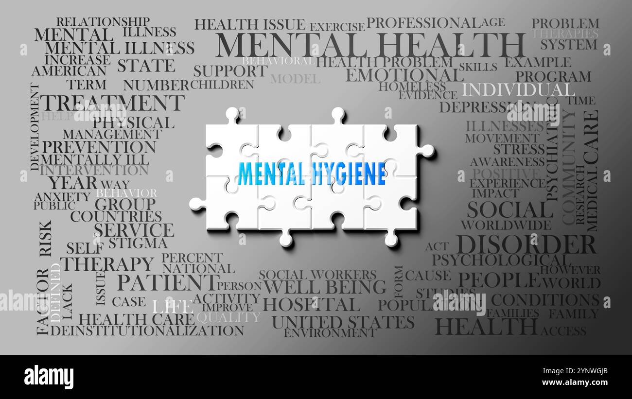 Mental hygiene as a complex subject hi-res stock photography and images ...