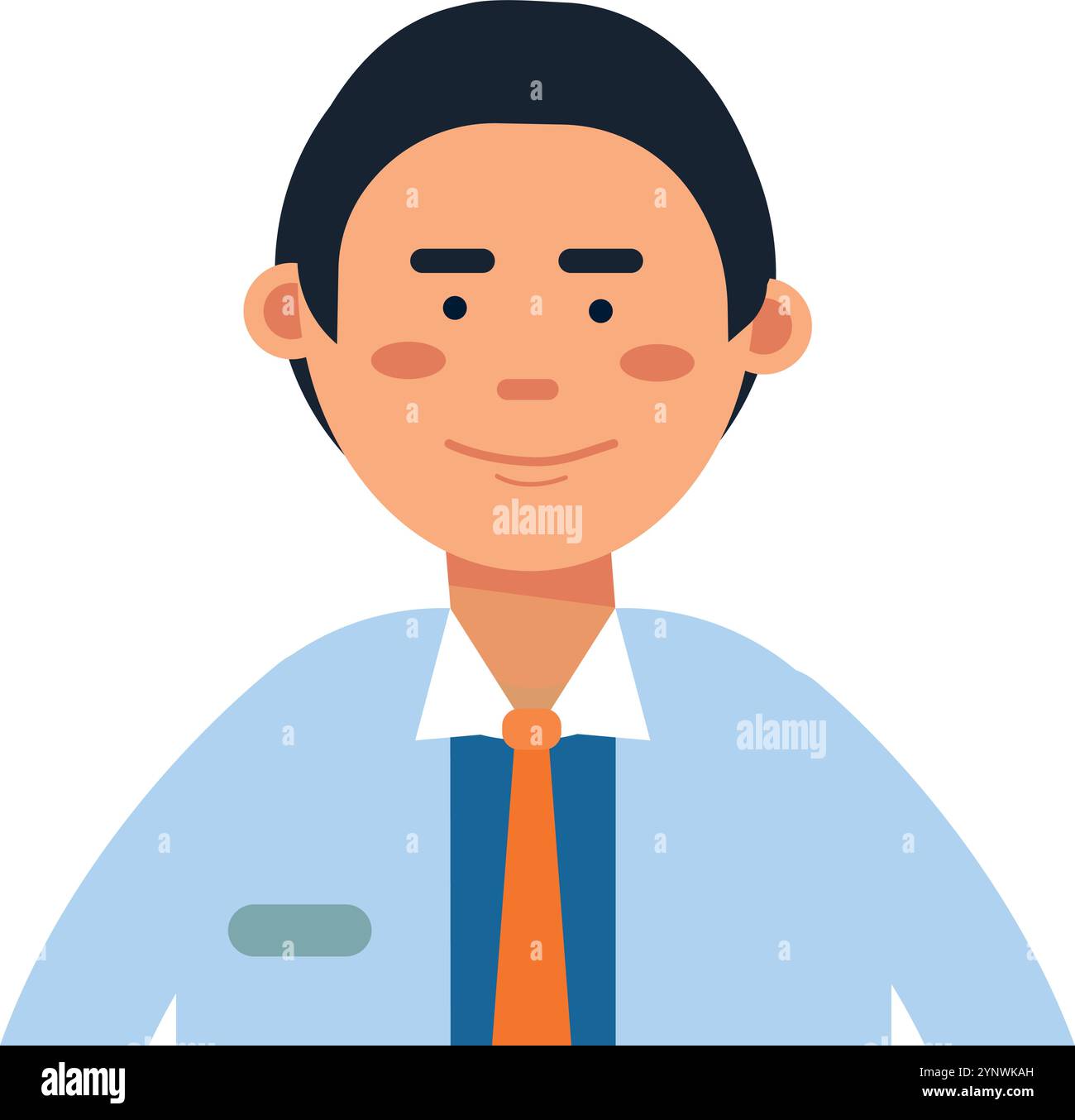 Avatar male man wearing suit Stock Vector Images - Alamy