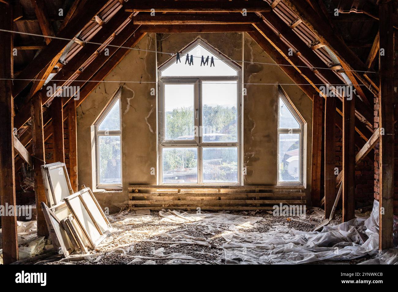 Old Attic Windows