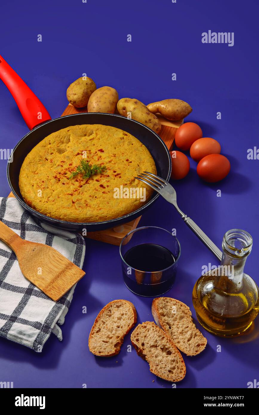tortilla española, is a traditional dish from the gastronomy of Spain ...