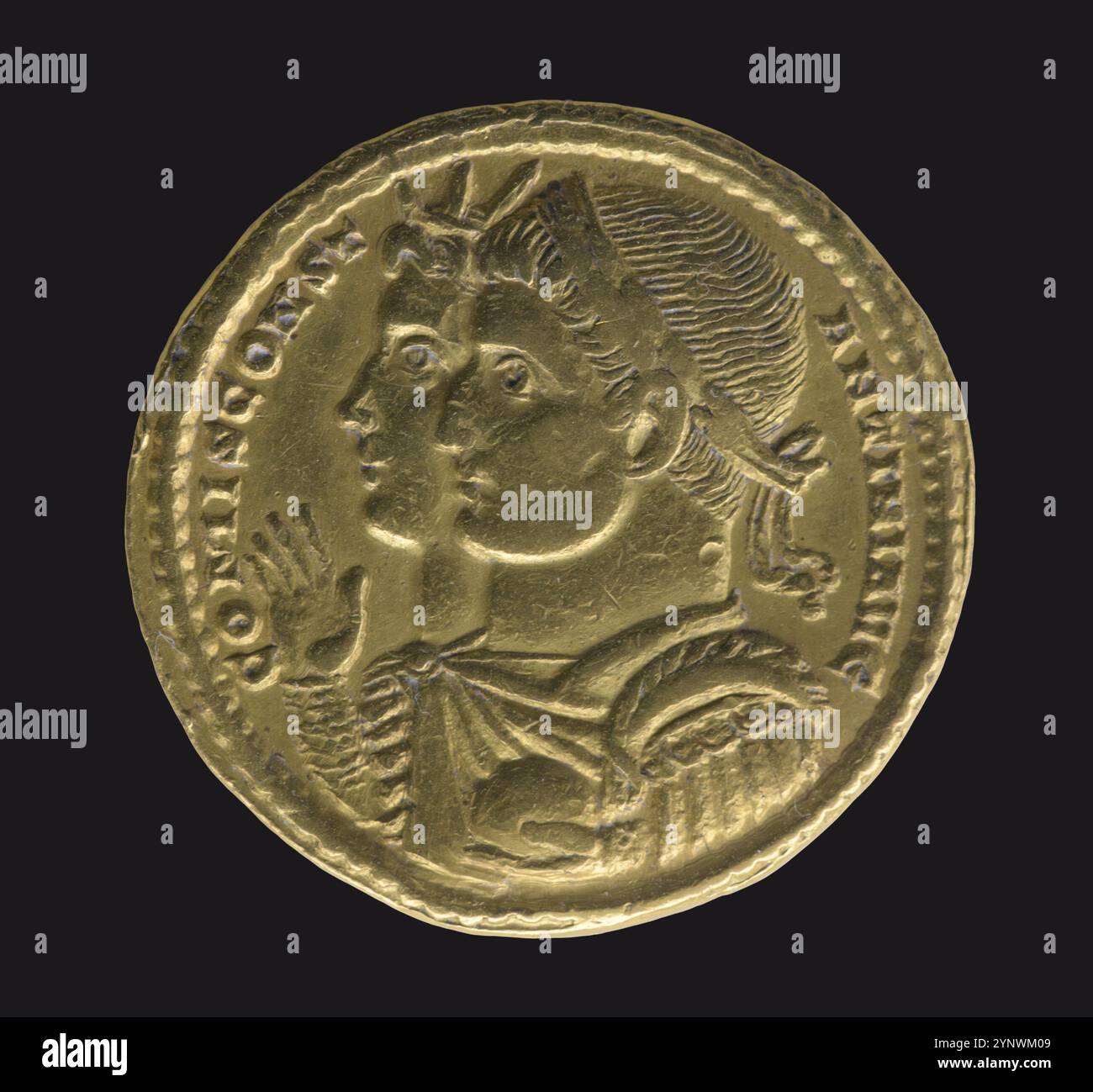 Roman Empire Gold coin - Constantine the Great - Jugate busts Sol ...