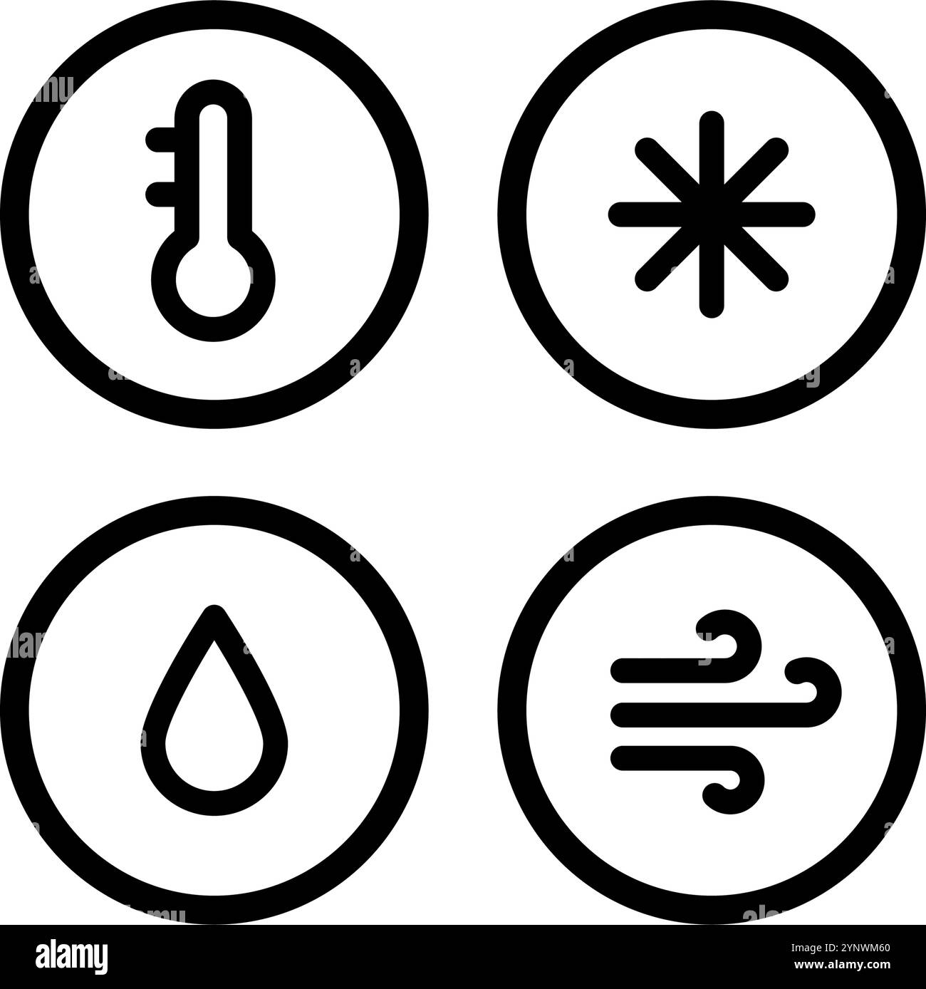HVAC logo is heating, ventilation and air conditioning company or ...