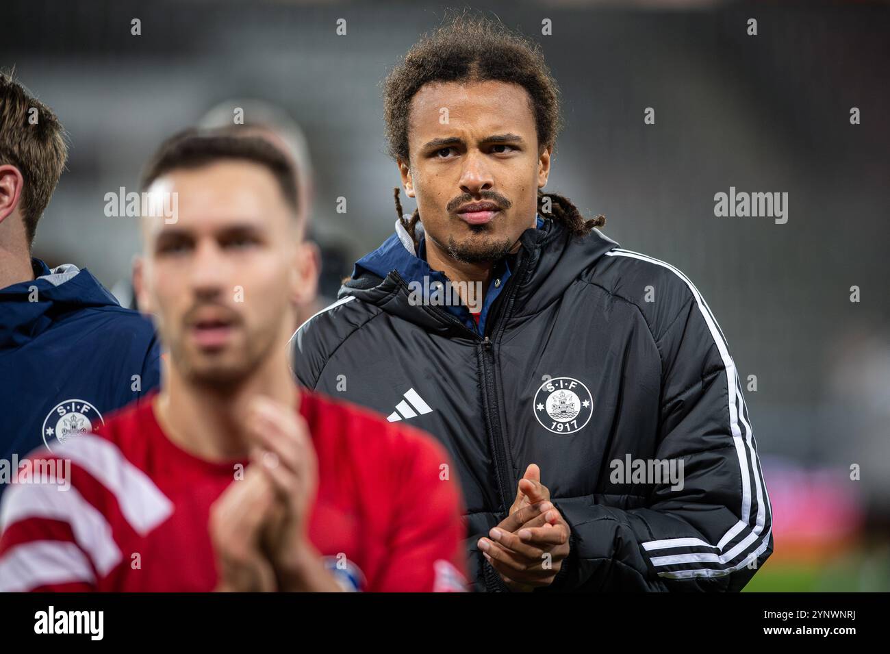 Herning, Denmark. 25th, November 2024. Robin Ostrom of Silkeborg IF ...