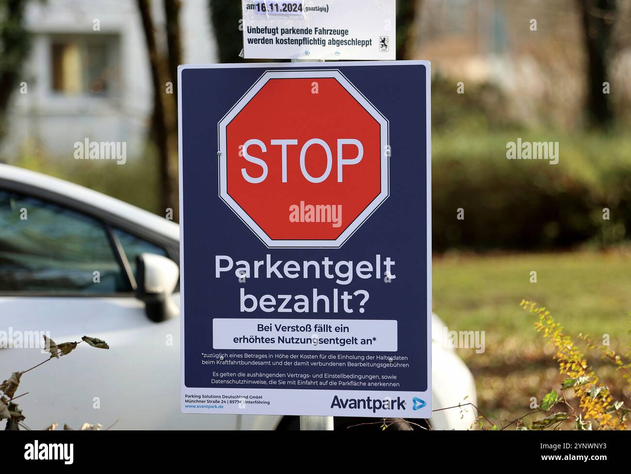 Parkentgelt hi-res stock photography and images - Alamy