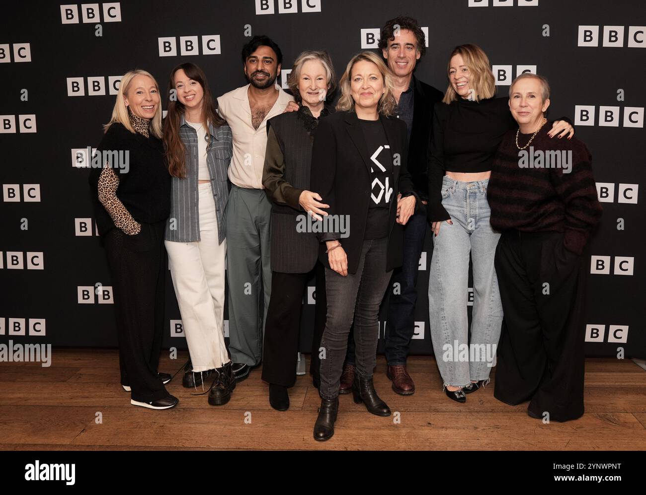 (left-right) Jane Featherstone, Elizabeth Roberts, Tibu Fortes, Deborah ...