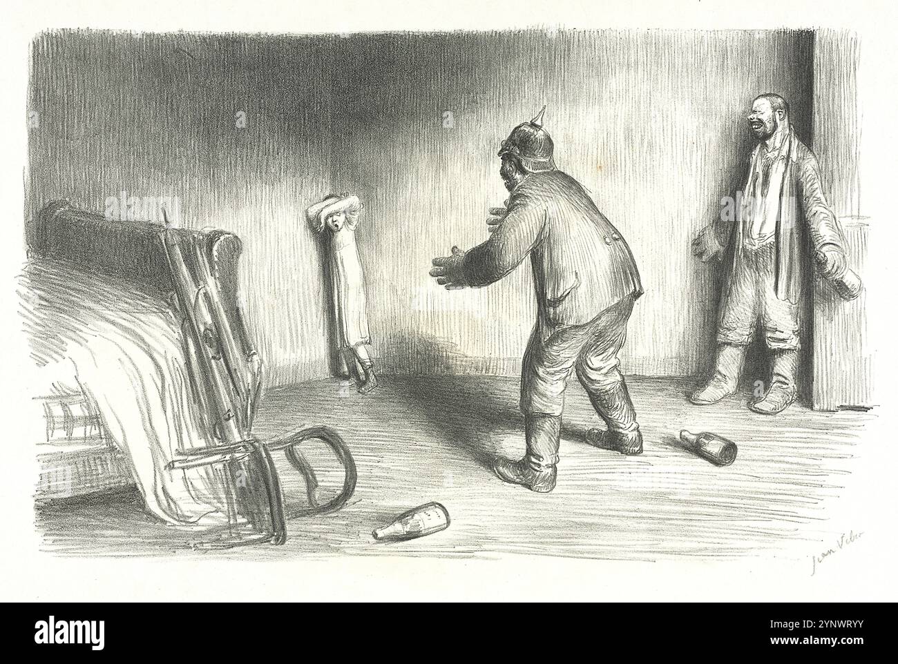 Jean veber artwork hi-res stock photography and images - Alamy