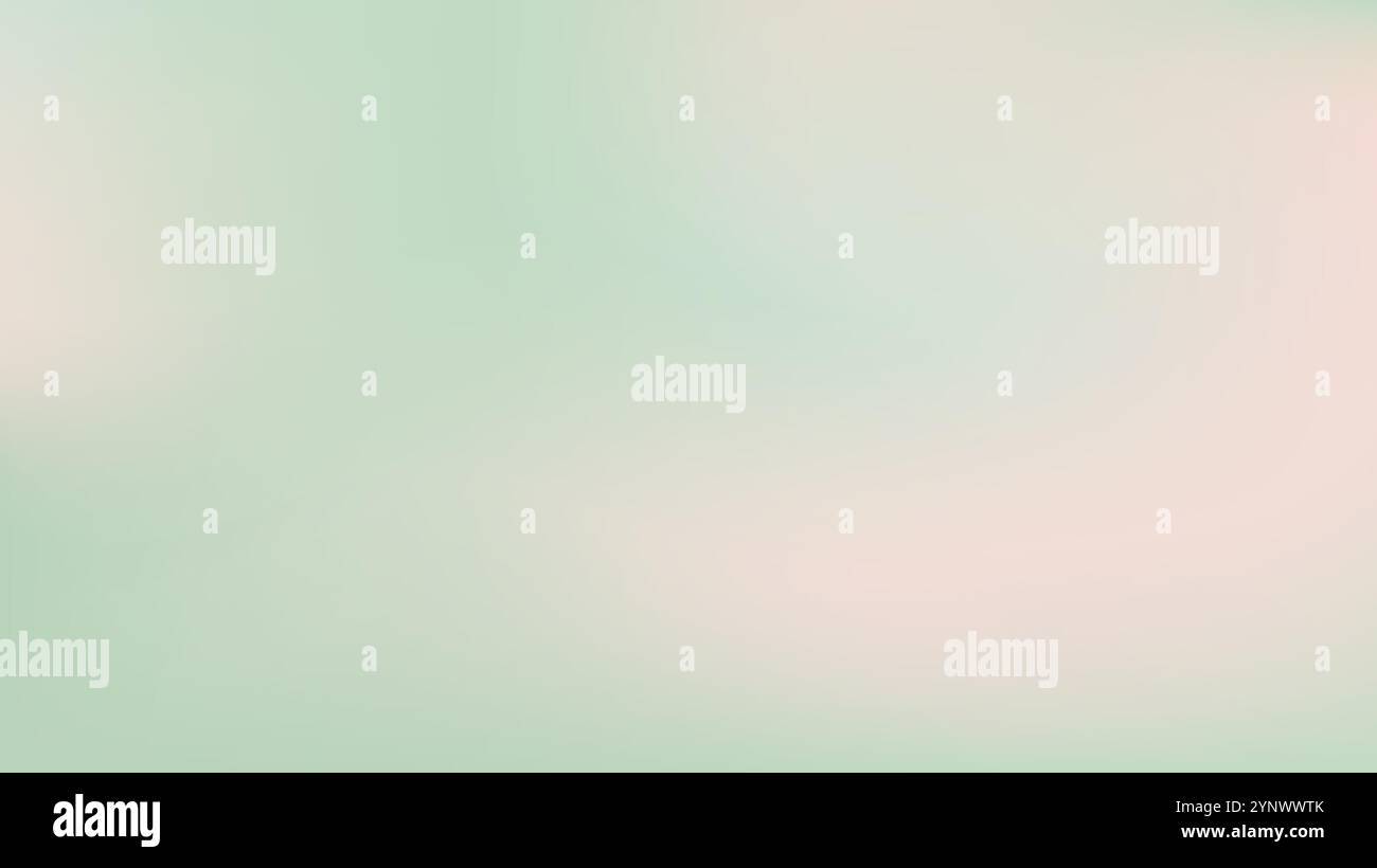 Abstract mint color air banner. Blurred light pink fresh gradient ...