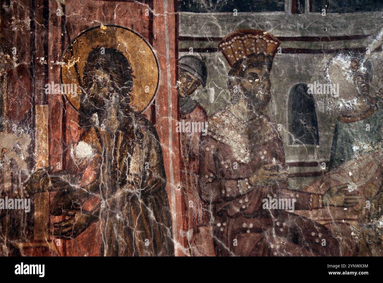 Greece Rhodes island Agios Isidoros village and Akramitis monastery ...