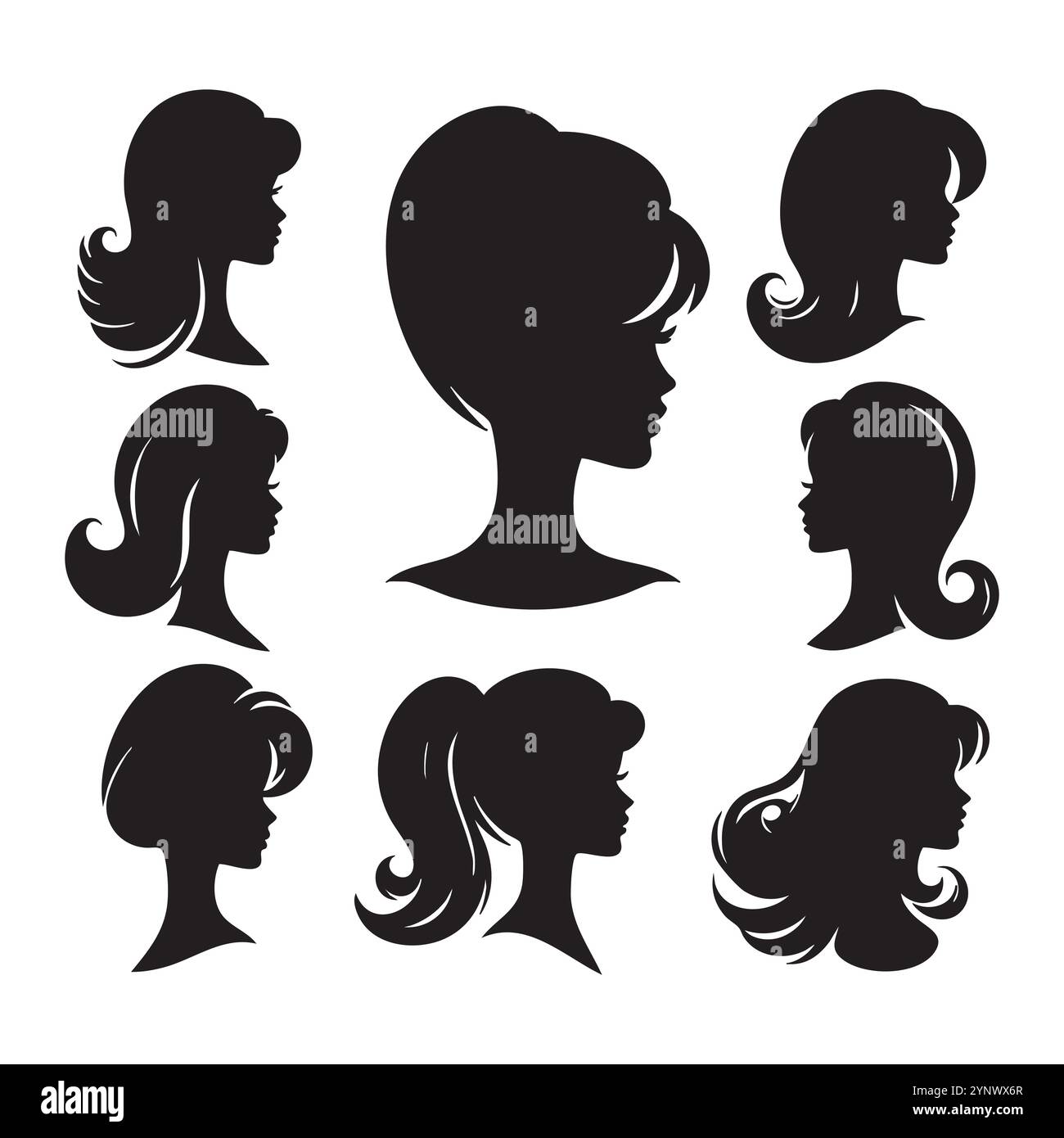 Barbie silhouette hi-res stock photography and images - Alamy