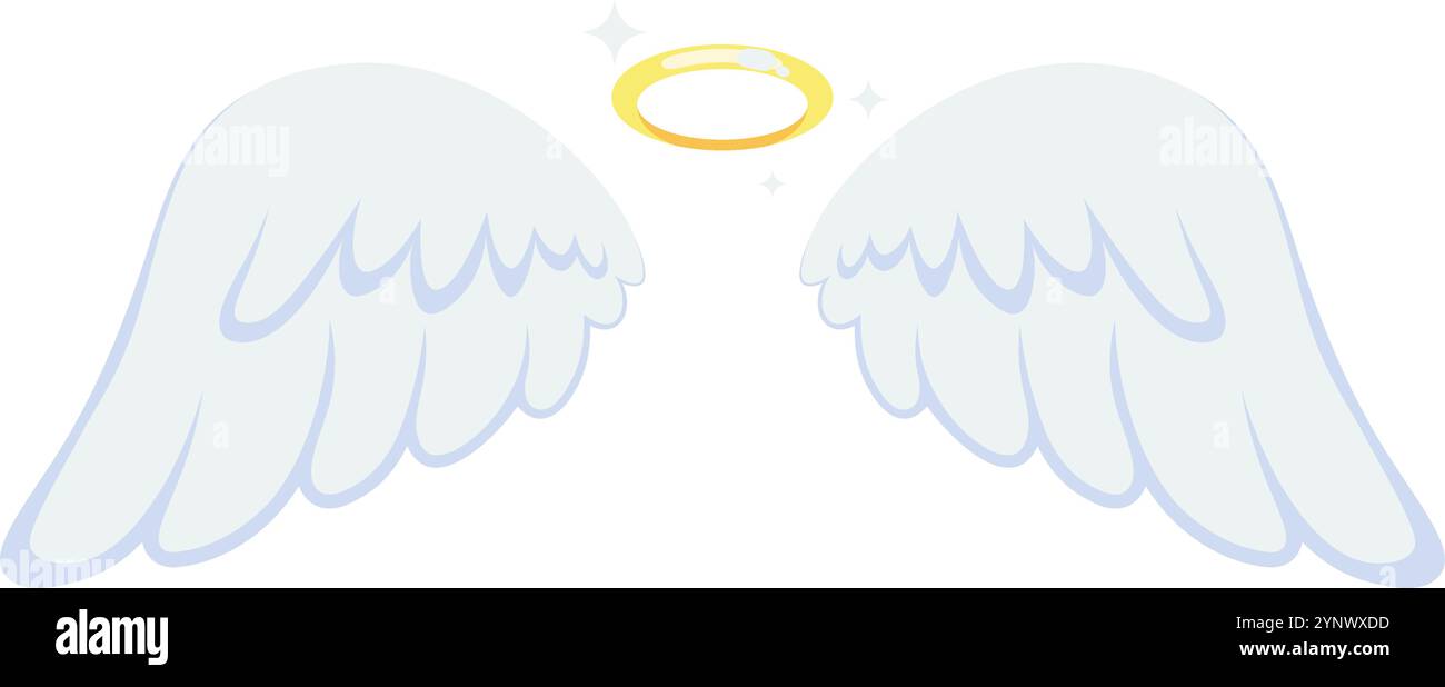 Golden eagle flying blue sky Stock Vector Images - Alamy