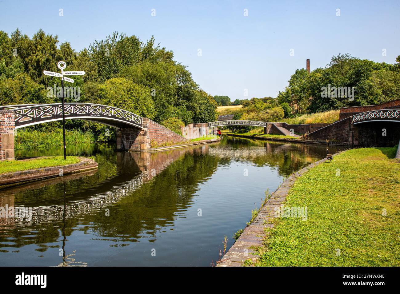 a black country canal in Sumer Stock Photo - Alamy